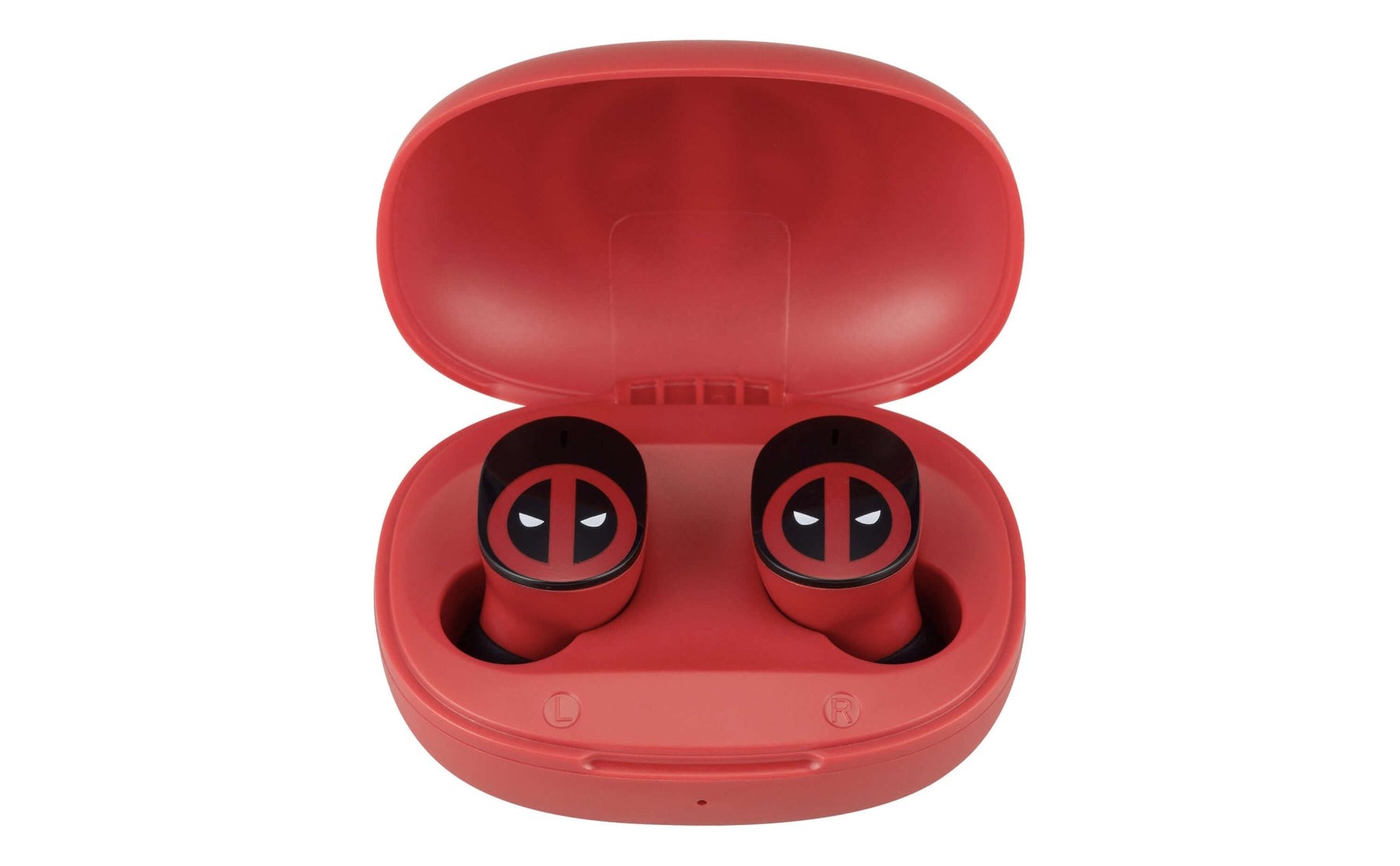Marvel Deadpool Bluetooth True Wireless Earbuds with Charging Case – eKids